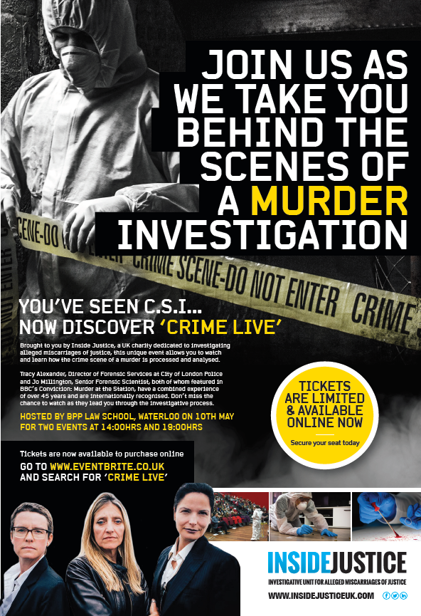 Join us as we take you behind the scenes of a murder investigation ...