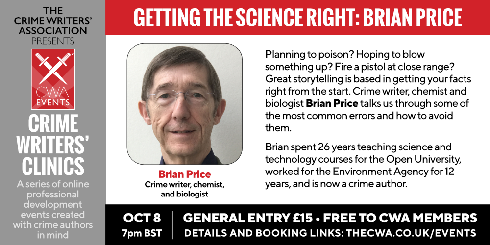 Getting the Science Right with Brian Price - The Crime Writers’ Association
