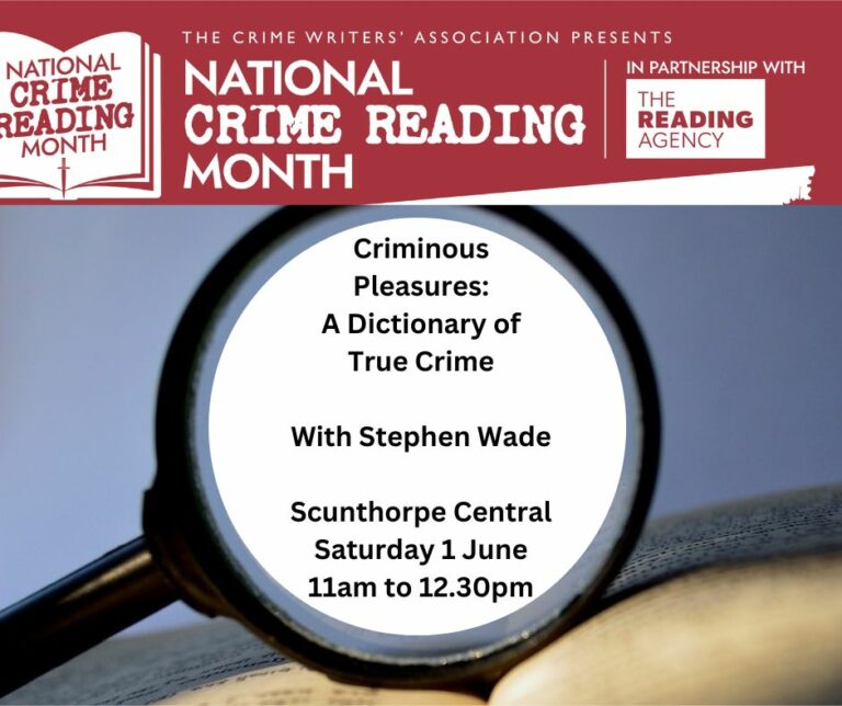 Events - National Crime Reading Month