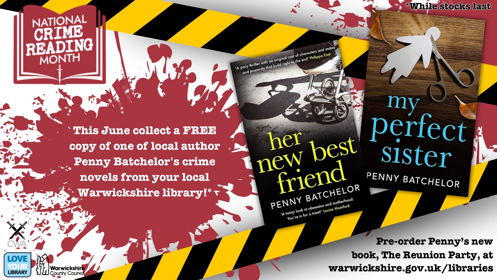 Events - National Crime Reading Month